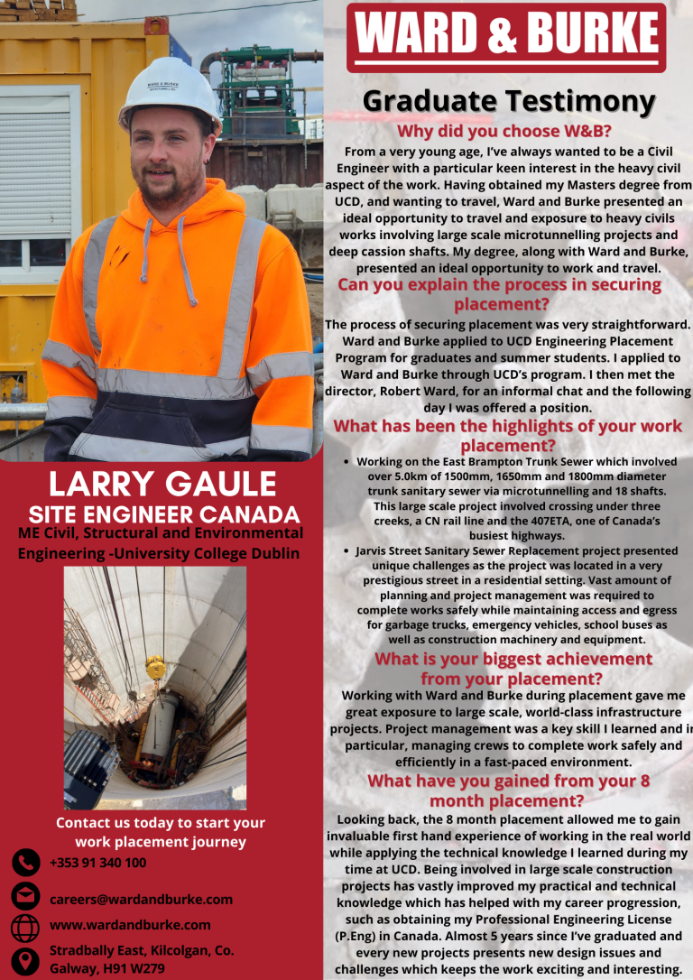 Apprenticeship Opportunities - Ward & Burke Construction Ltd | Bridges ...